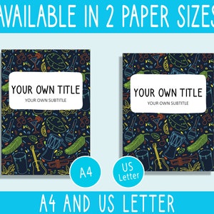 10 Editable Alphabet Binder Covers, Includes 1", 1.5", 2" Spines ...
