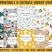 Cooking Binder Cover, 10 Printable/editable Covers+spines, Binder ...