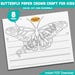 Butterfly Paper Crown Craft for Kids – 4 Fun Spring Headband and Hat ...