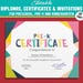 Editable Star Student Certificate, End of the Year Award, Diploma ...