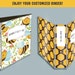 Honey Bee Binder Cover, 10 Printable & Editable Binder Covers + Spines ...