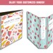 Powerpoint Binder Covers, 10 Printable/editable Fruit Binder Covers ...