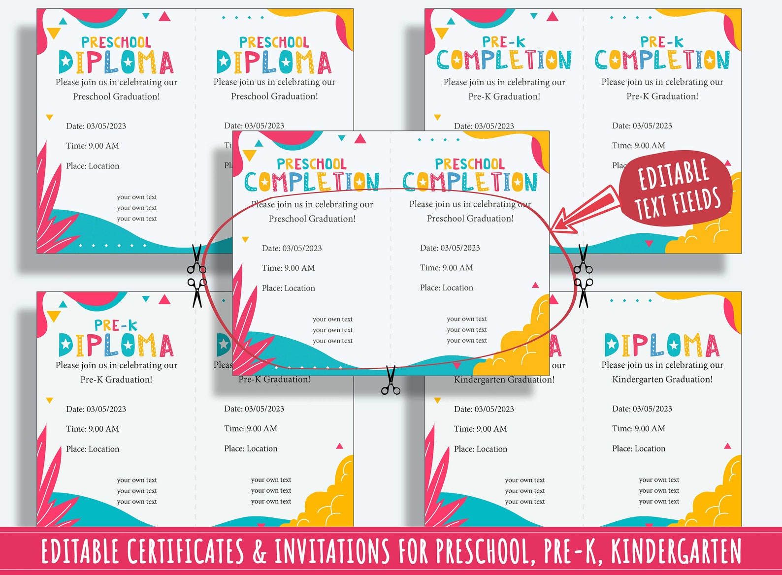 Editable Award Certificates, Star Student Certificate, End of the Year ...