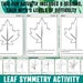Leaf Symmetry Worksheet, Leaves Theme Lines of Symmetry Activity, 24 ...