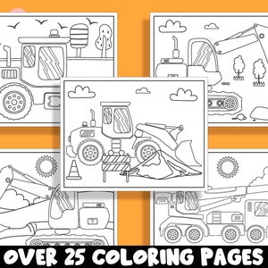 Construction Coloring Pages: 25 Fun and Engaging Pages for Kids ...
