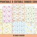 Tropical Fruits and Berries Binder Cover, 10 Printable & Editable ...