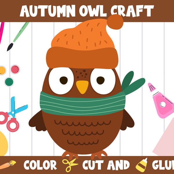 Owl Crafts - Etsy