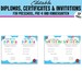 37 Editable Pre-k, Preschool, and Kindergarten Diplomas, Certificates ...