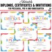 37 Editable Kindergarten, Pre-k, and Preschool Diplomas, Certificates ...