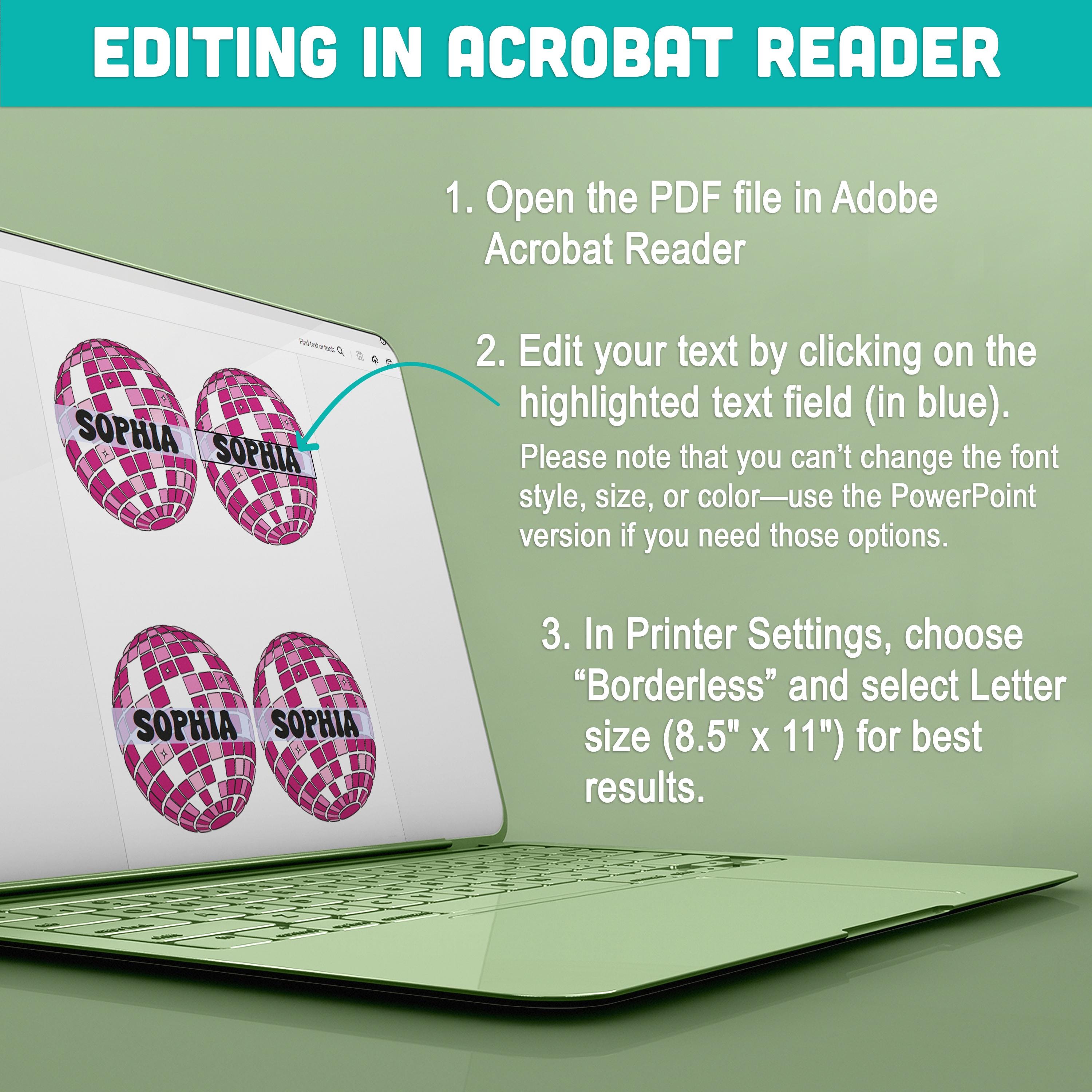 Editable Locker Labels (cubby Name Tags), Retro Groovy Disco Ball ...