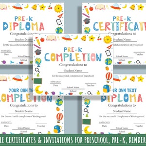 Fun and Creative Certificate, Diploma, and Invitation Templates for ...