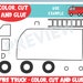 Fire Truck Craft Activity : Fire Safety - Color, Cut, and Glue, PDF ...