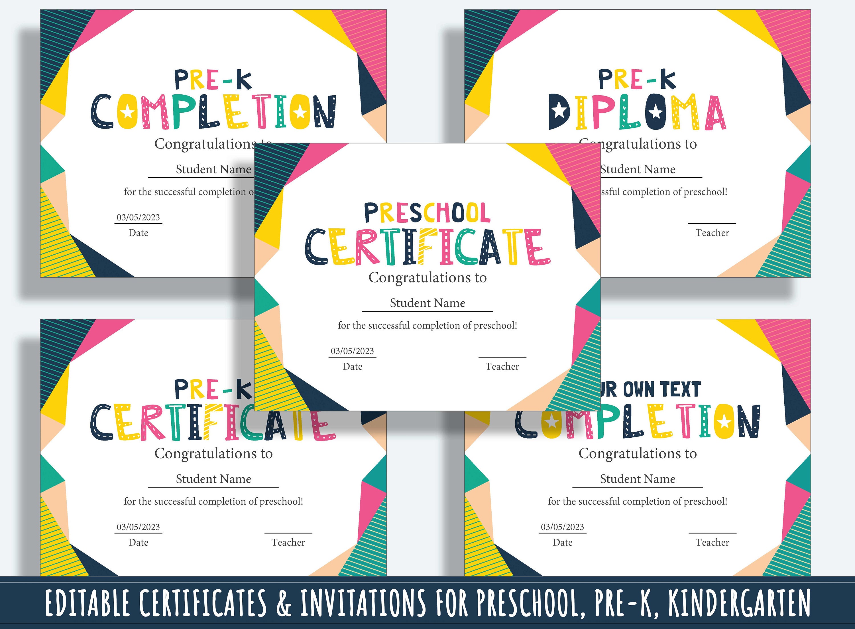 Editable Star Student Certificate, End of the Year Award, Diploma ...