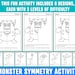 Monster Symmetry Worksheet, Monster Theme Lines of Symmetry Activity ...