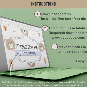 Binder Cover Animal, 10 Printable & Editable Binder Covers and Spines ...