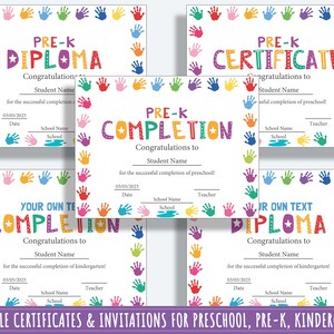 37 Editable Pages of Completions, Diplomas, Certificates, and ...