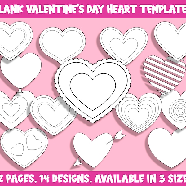 Blank Valentine - Etsy