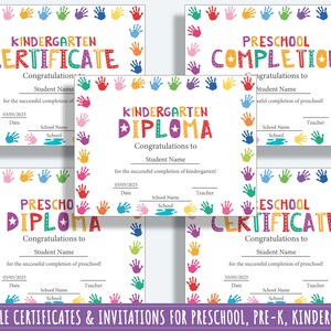 37 Editable Pages of Completions, Diplomas, Certificates, and ...