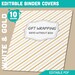 Binder Cover Music, 10 Printable/editable Coversspines, Teacher/school ...