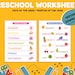 Preschool Worksheets 10026 Printable Worksheets, Kids Activities ...