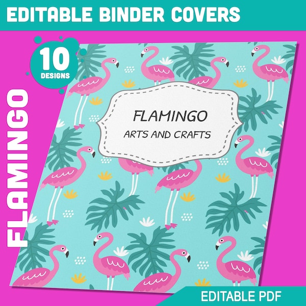Flamingo Planner - Etsy