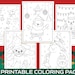 Christmas Coloring Pages: 40 Printable Designs for Kids, Teens, and ...