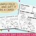 Color Your Love for Mom: Printable Mother's Day Coloring Cards, 6 ...