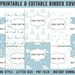 Holiday Planner Cover 10 Editable Binder Covers and Spines - Etsy