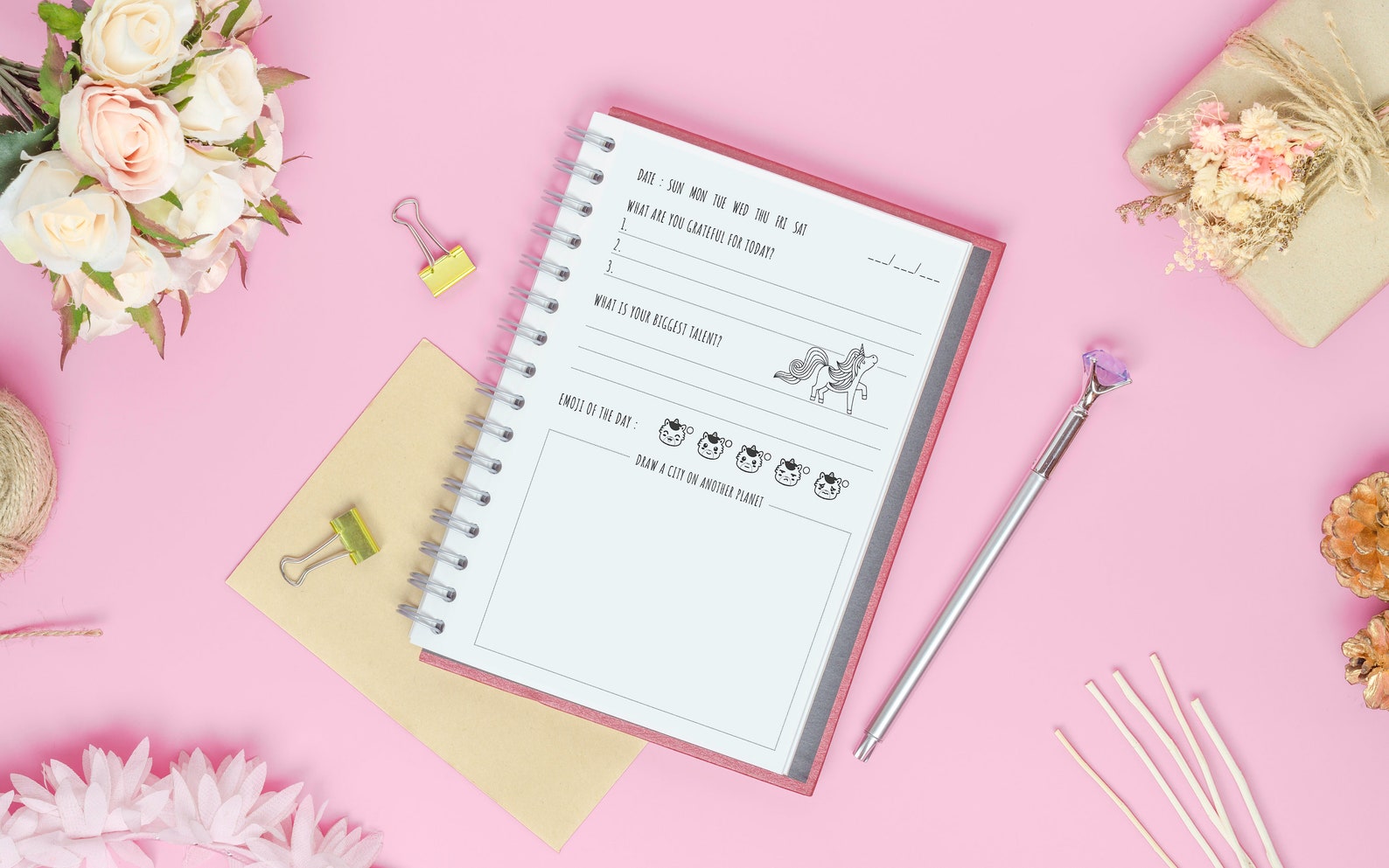 Unicorn Gratitude Journal for Kids/girls: 128 Unique Pages With Magical ...