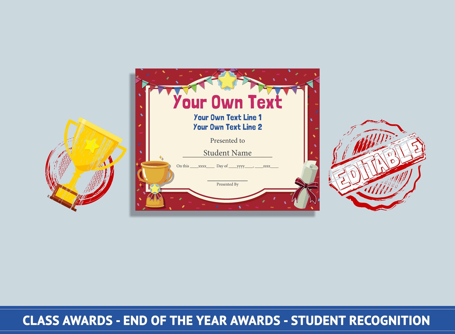 Editable Class Superlatives Awards, End of the Year Classroom Awards ...