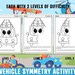 Vehicle Symmetry Worksheet, Transportation Theme Lines of Symmetry ...