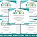 Editable 7th Grade Graduation, 1st to 8th Grade Diploma, Certificate of ...