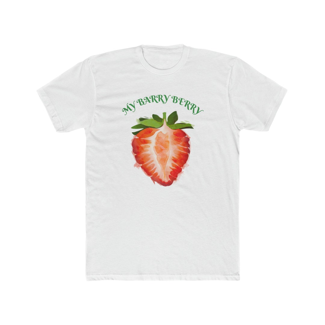 My Barry Berry Vegan Design Cotton T-shirt Vegan Tee / Funny Vegan ...