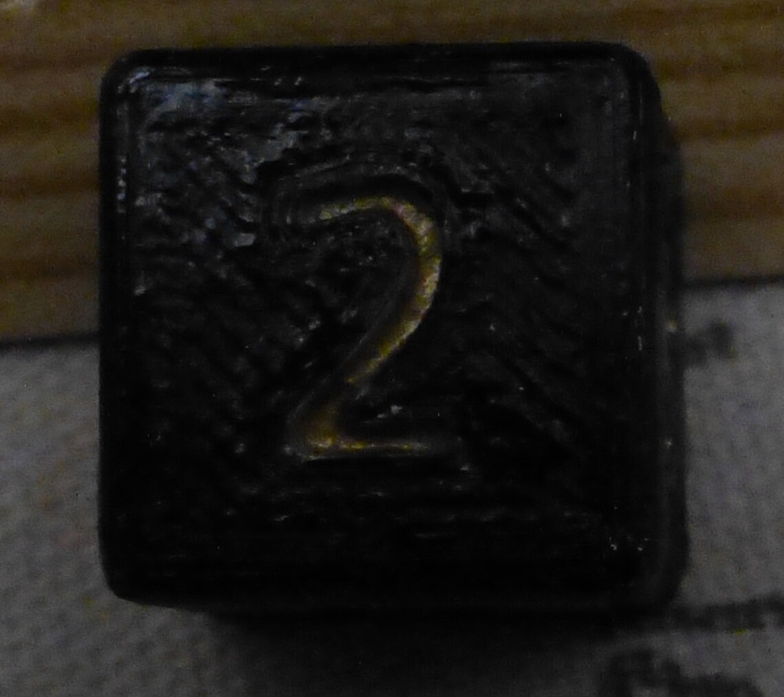 Six-sided Dice D6 Numeral - Etsy