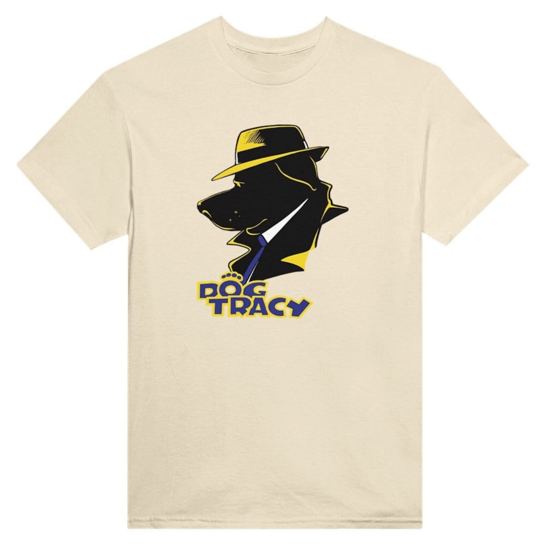 Cartoon Dick Tracy / Dog Tracy T-shirt - Etsy