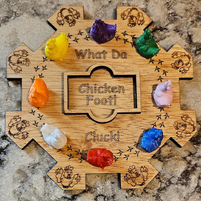 Personalized Chicken Foot - Etsy