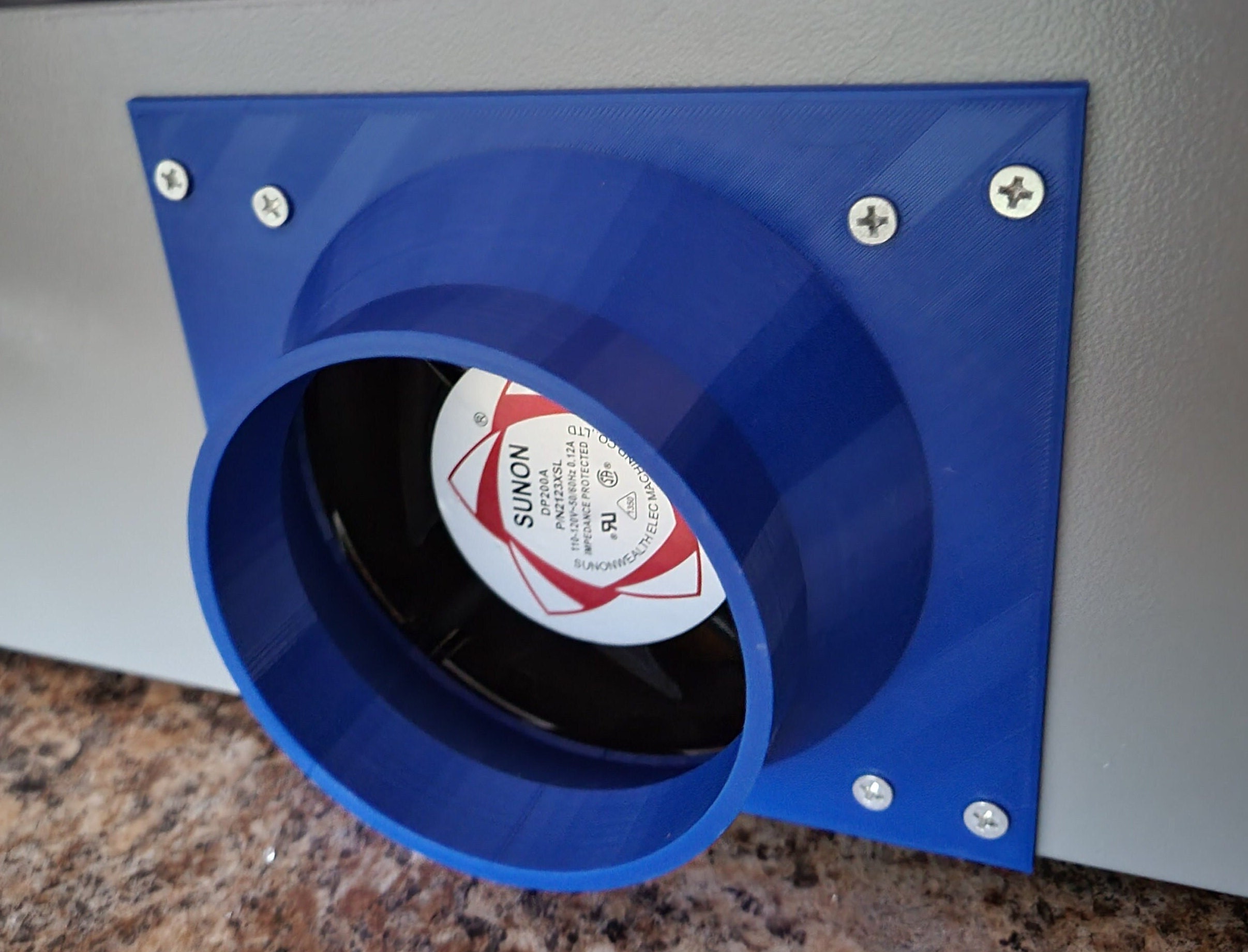 Fan Exhaust Port Duct Shroud for Monport 40W CO2 Laser Engraver K40 - Etsy