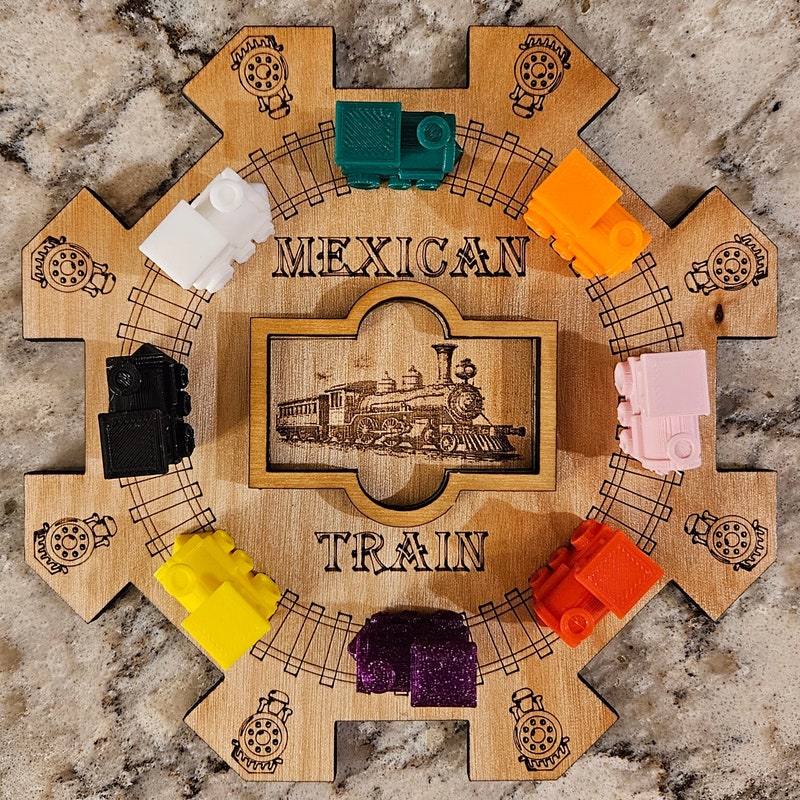 Mexican Train Game Train - Etsy
