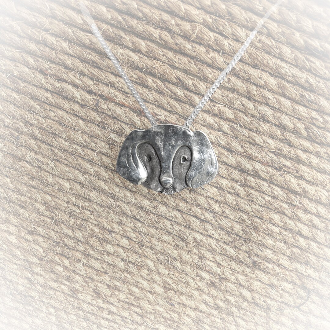 Colgante Perro de Plata hecho a mano - Etsy México