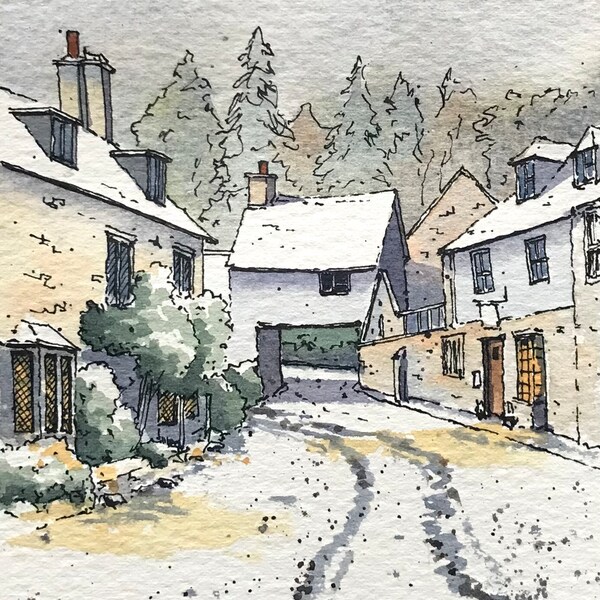 Original Pen and Ink Drawings - Etsy