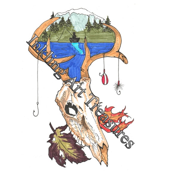 Tattoo Flash Outline - Etsy