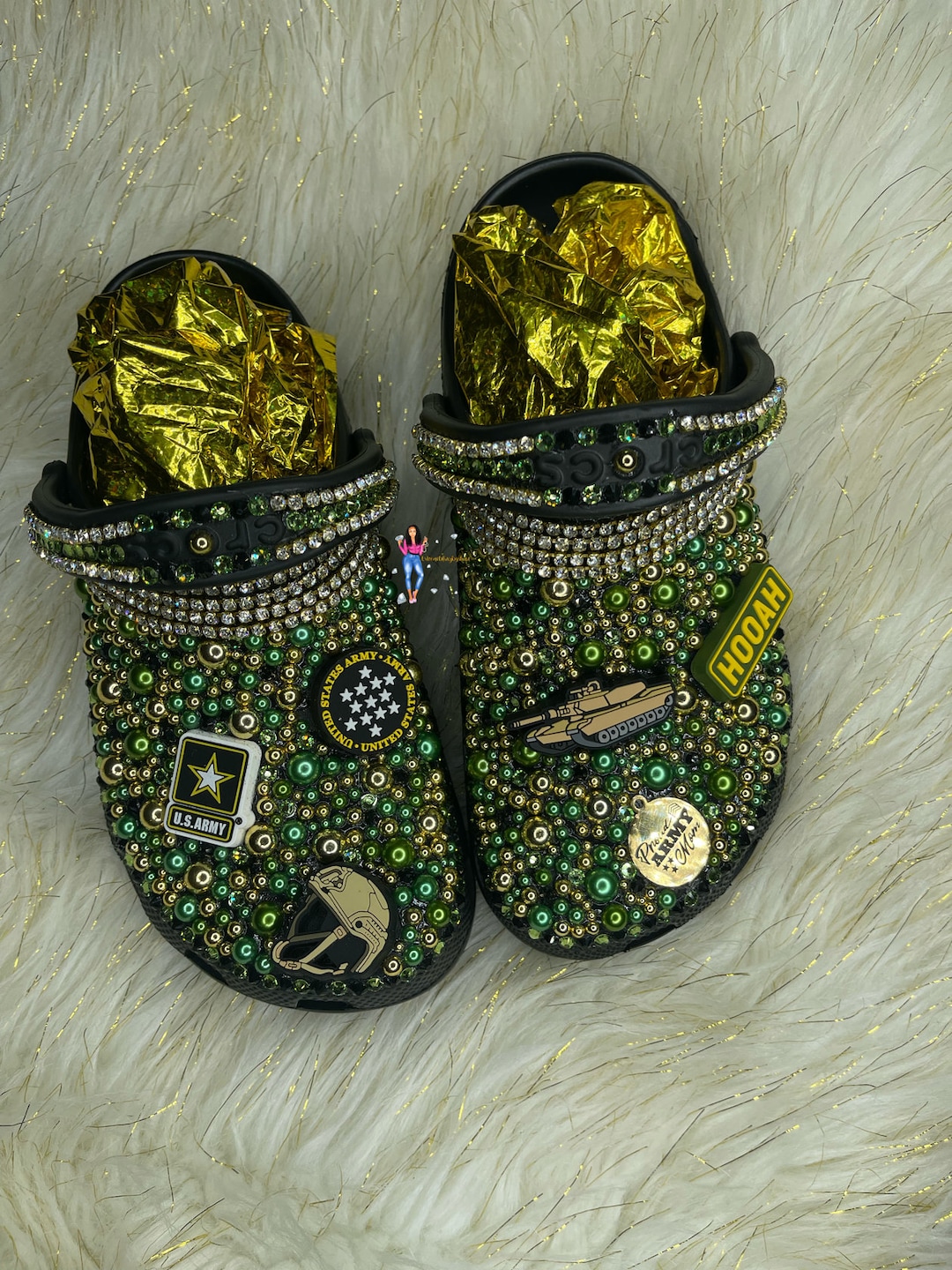 U.S. Army Crocs - Etsy