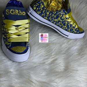 Sigma Gamma Rho Bling Converse-sgrho - Etsy