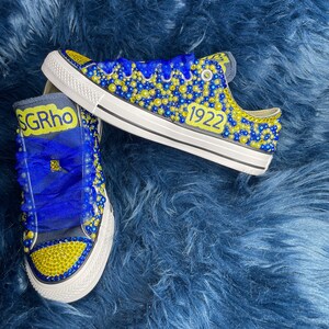Sigma Gamma Rho Bling Converse-sgrho - Etsy