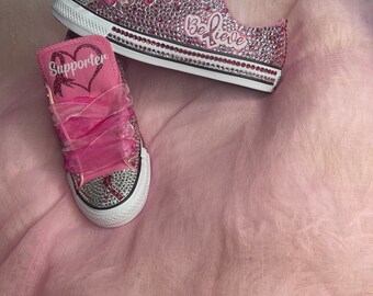 WOMEN Monogrammed Purple Bling Converse All Star Chuck Taylor - Etsy