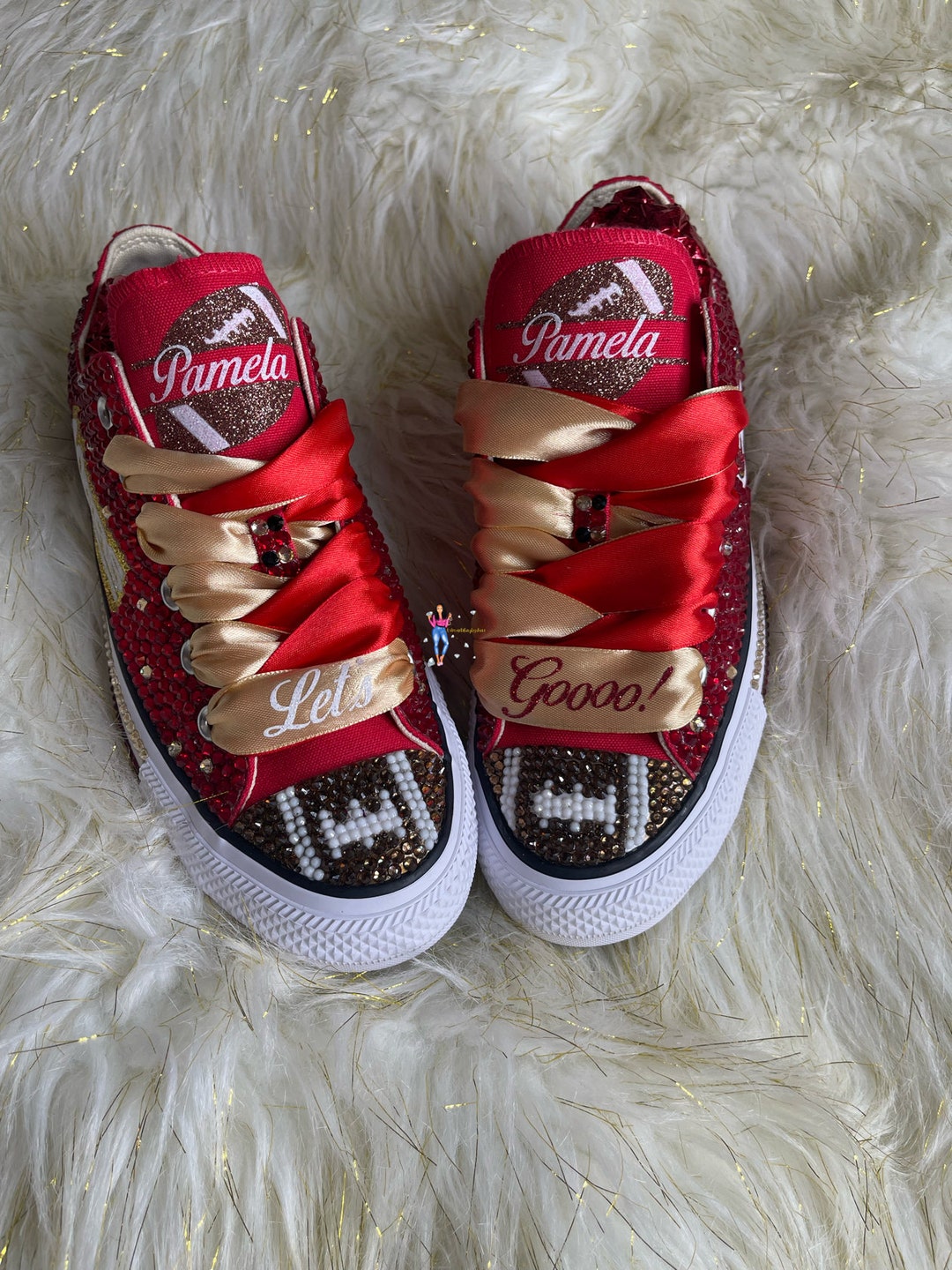 Bling Sports Converse - Etsy