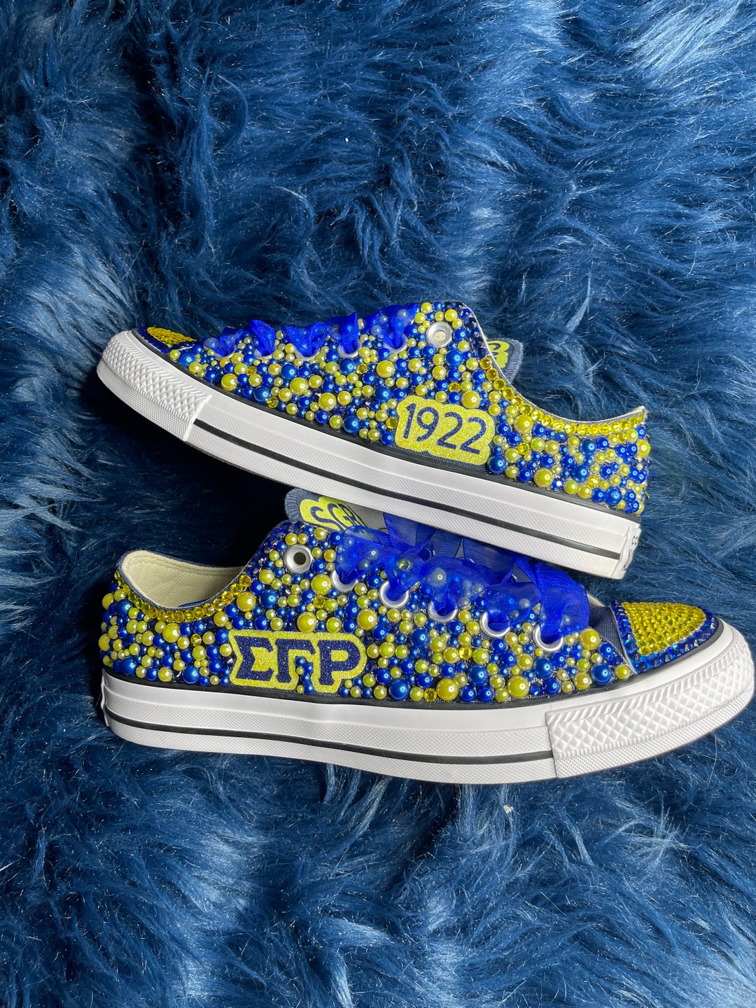 Sigma Gamma Rho Bling Converse-sgrho - Etsy