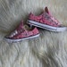 Survivor (breast Cancer Awareness) Bling Converse-bling Sneakers - Etsy