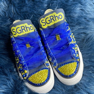 Sigma Gamma Rho Bling Converse-sgrho - Etsy