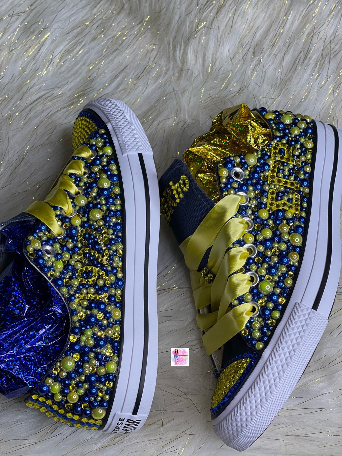 Sigma Gamma Rho Bling Converse-sgrho - Etsy